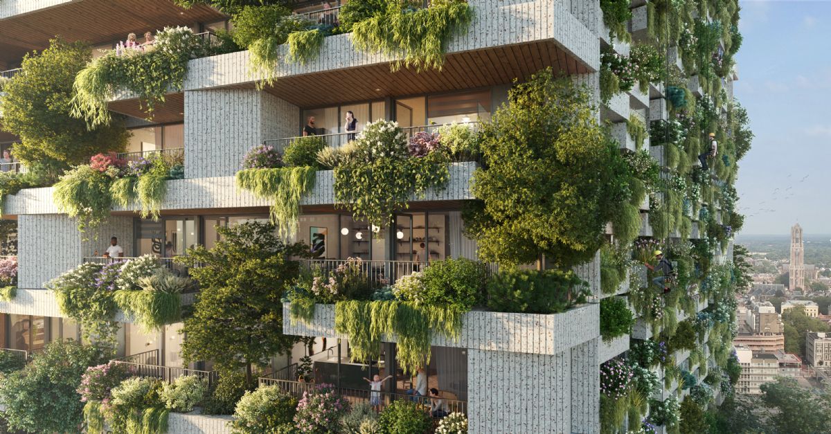 Behalve de omgeving ook de gebouwen groen