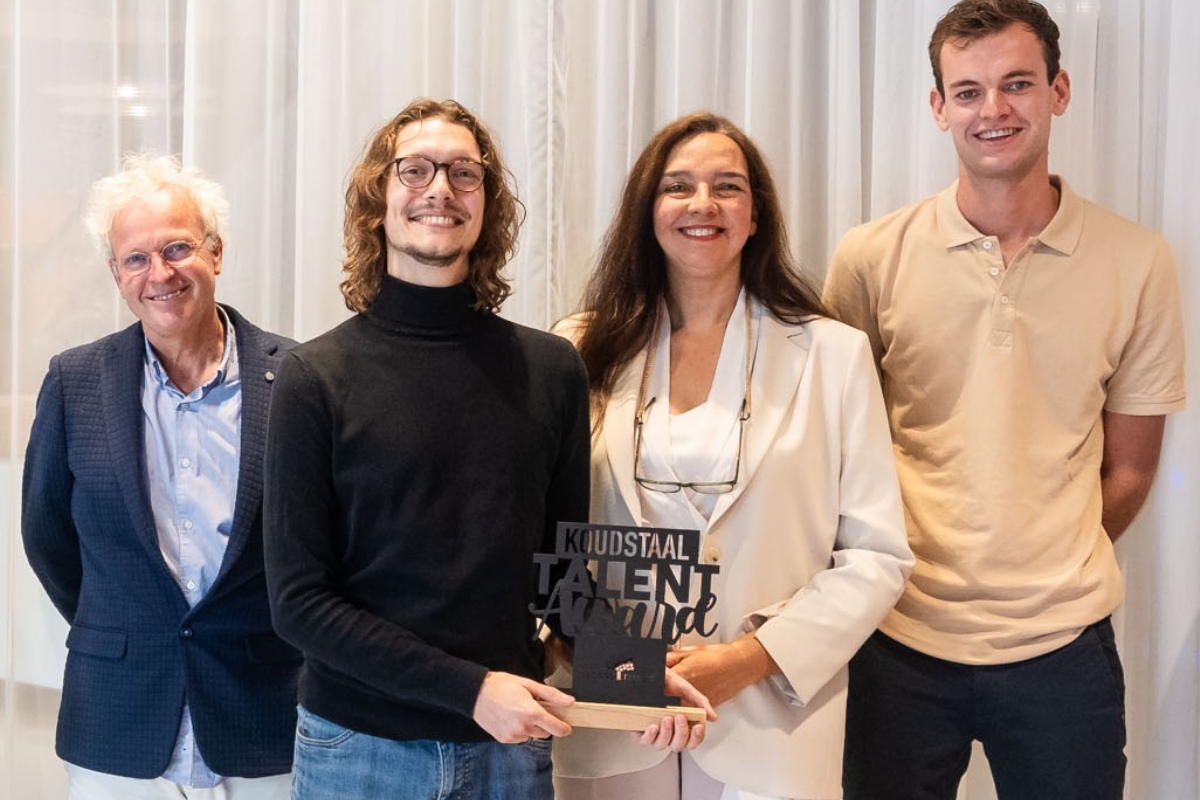 Lucas Hulsman wint Koudstaal Talent Award voor winterhardheidskaarten